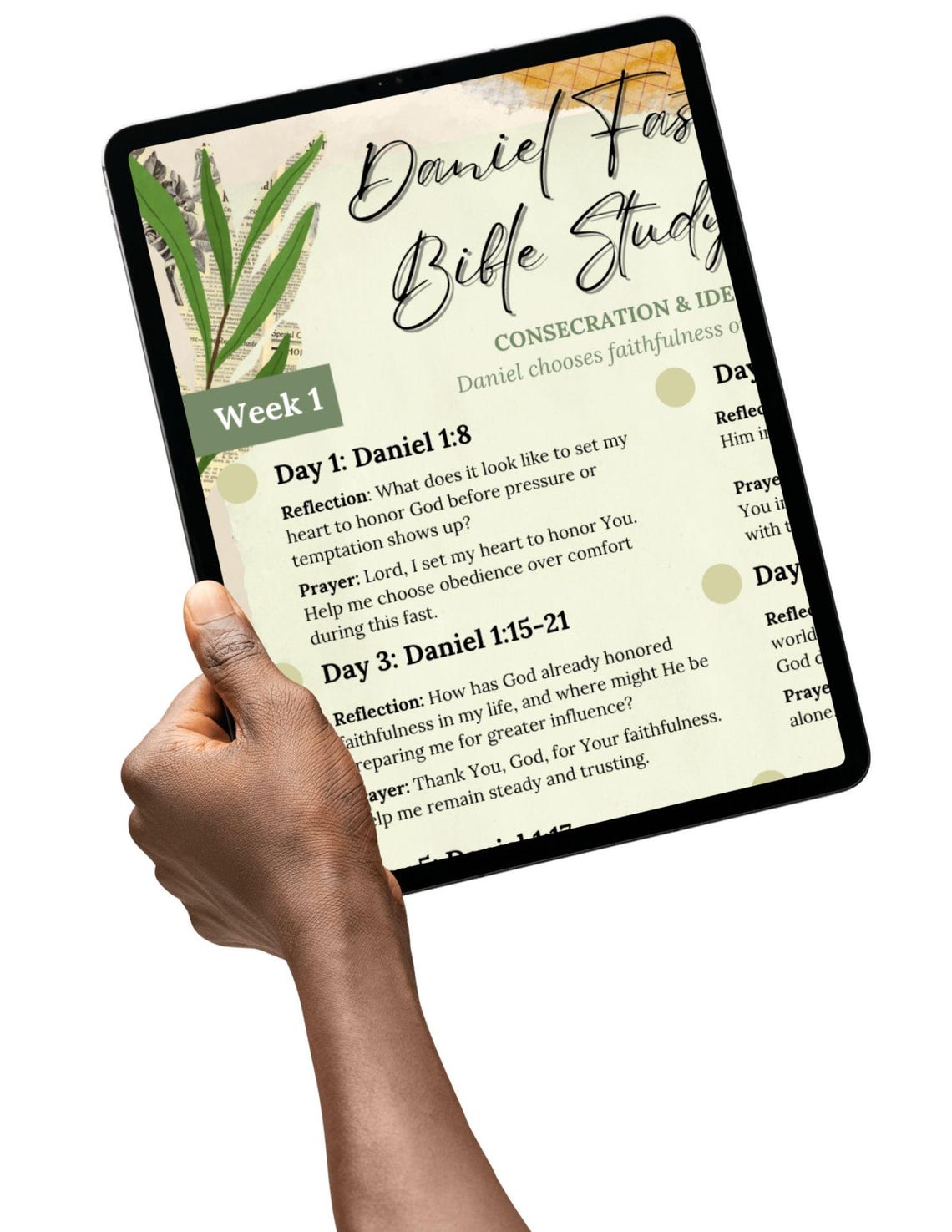 Daniel Fast Bible Study | 21-day Devotional & Prayer Guide | Scripture ...