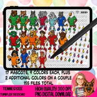 CUSTOM Mascot Doodle PNG - Etsy