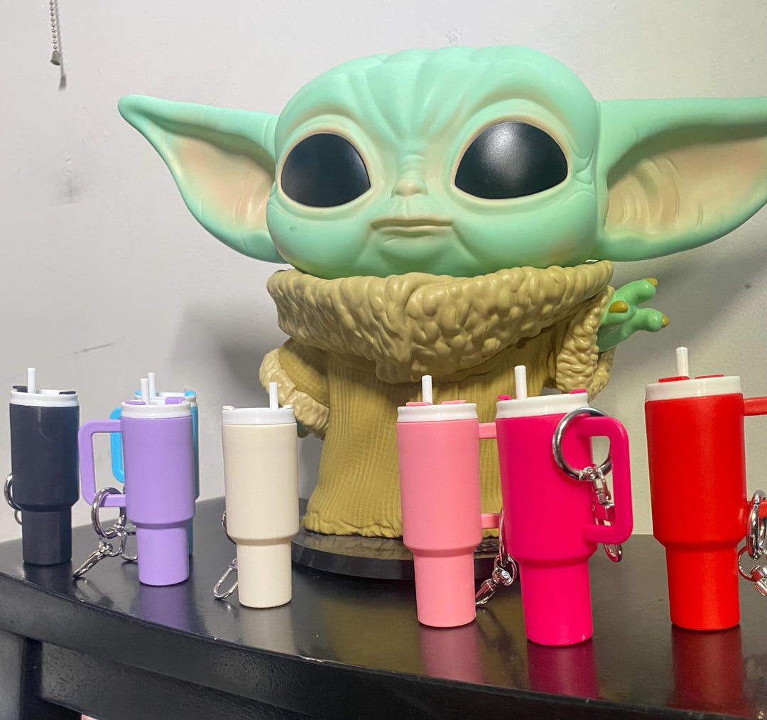 Stanley Cup Inspired Keychain/stash Container/chapstick Holder, 4" - Etsy