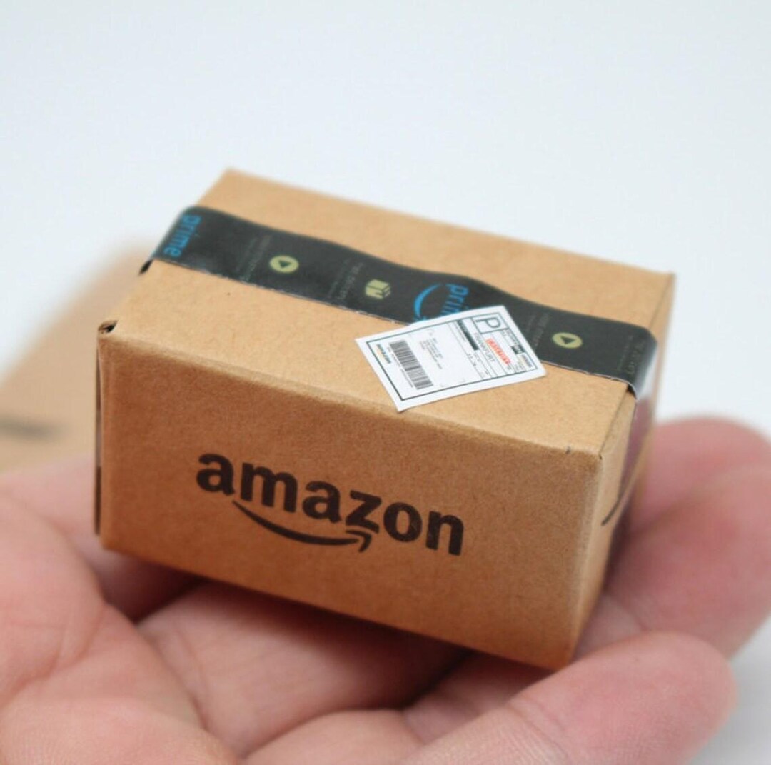 Mini AMAZON Box & Envelope Set Template 6 Pieces Amazon Box PRINTABLE Packages - Etsy