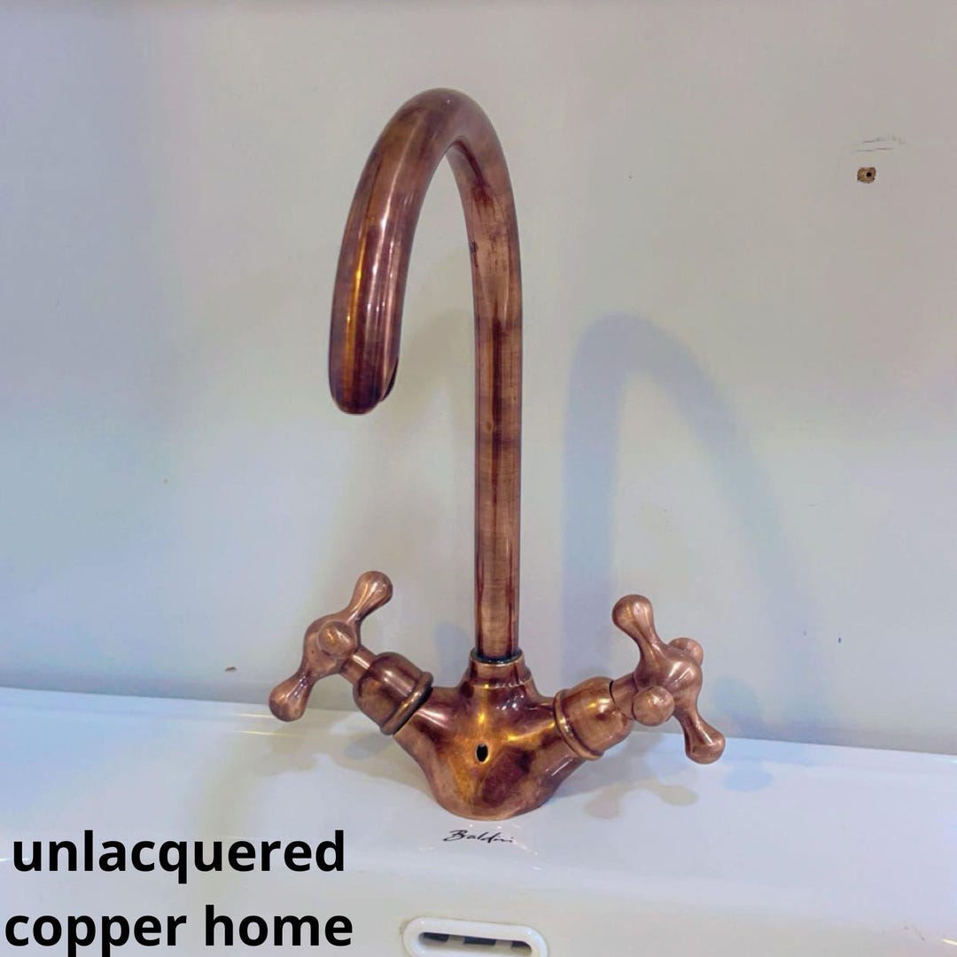 Antique Brushed Bronze Color Bathroom Basin Sink Dual Handles Mixer ...