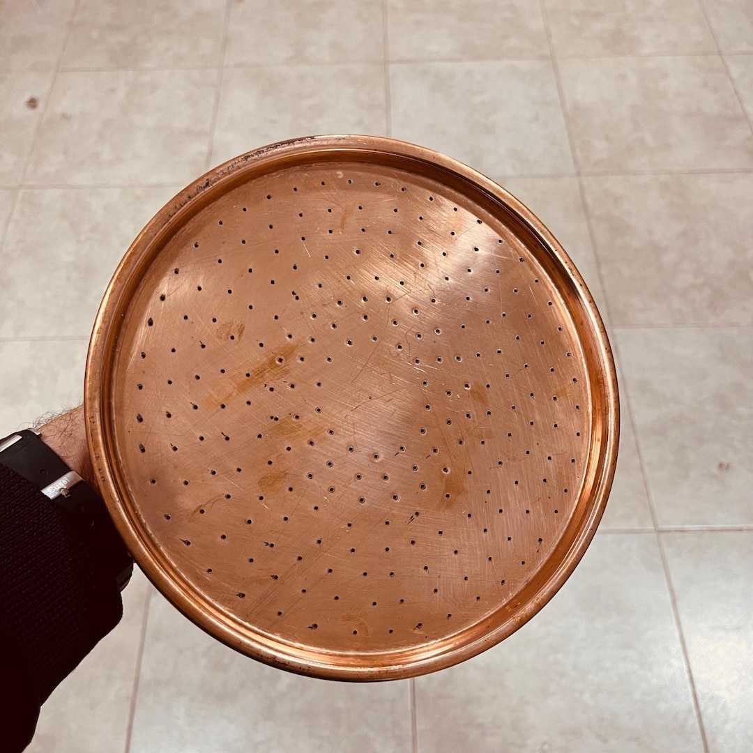 Large Round Shower Head Handcrafted Copper.premium Quality Indoor ...