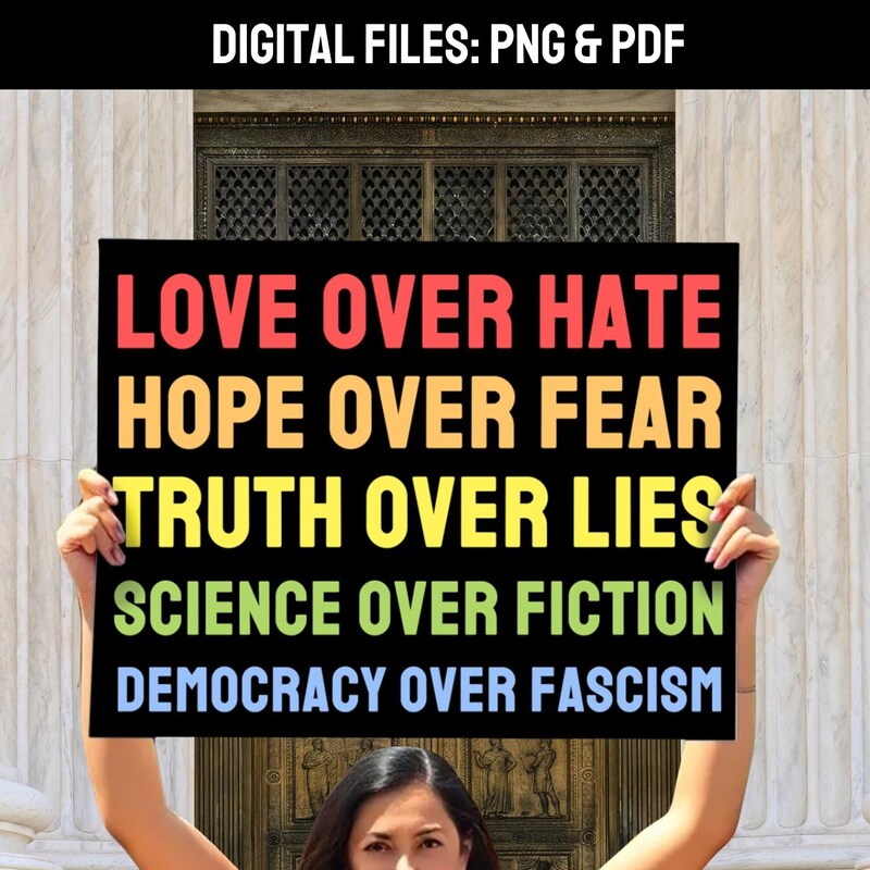 Printable Protest Signs - Etsy