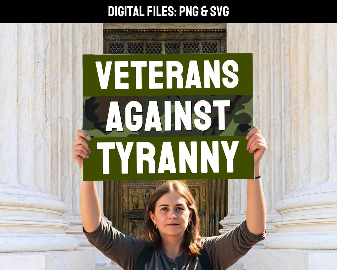 Veterans United: FDT Protest Sign SVG PNG Printable, Anti Trump, Anti ...