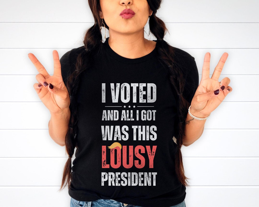 Funny Anti-trump Shirt, Voting T-shirt, Vote Blue, Election Tee, Gift ...