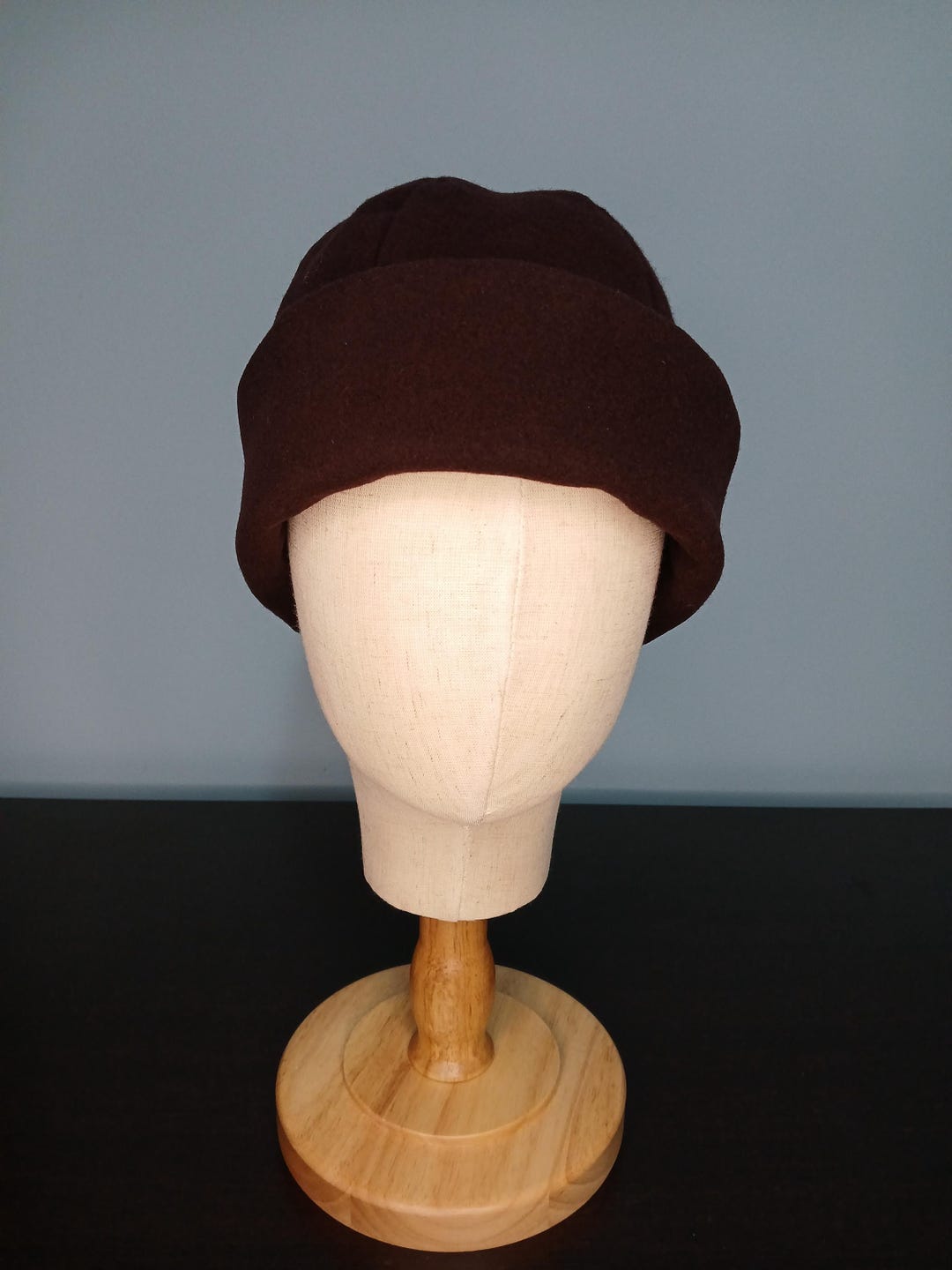 Plum Wool Beanie Hat - Etsy