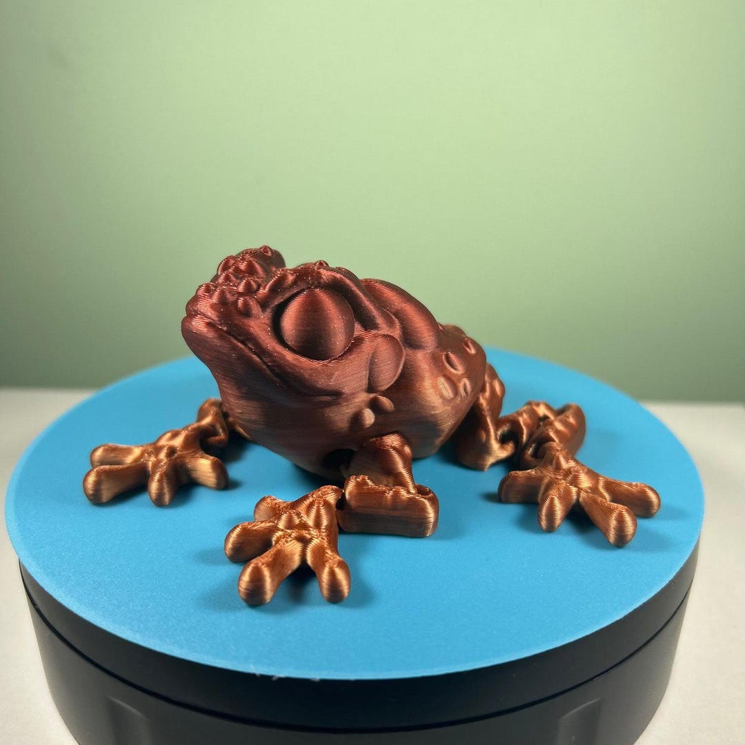 Flexi Toad - 3D Printed Fidget Toy - Etsy