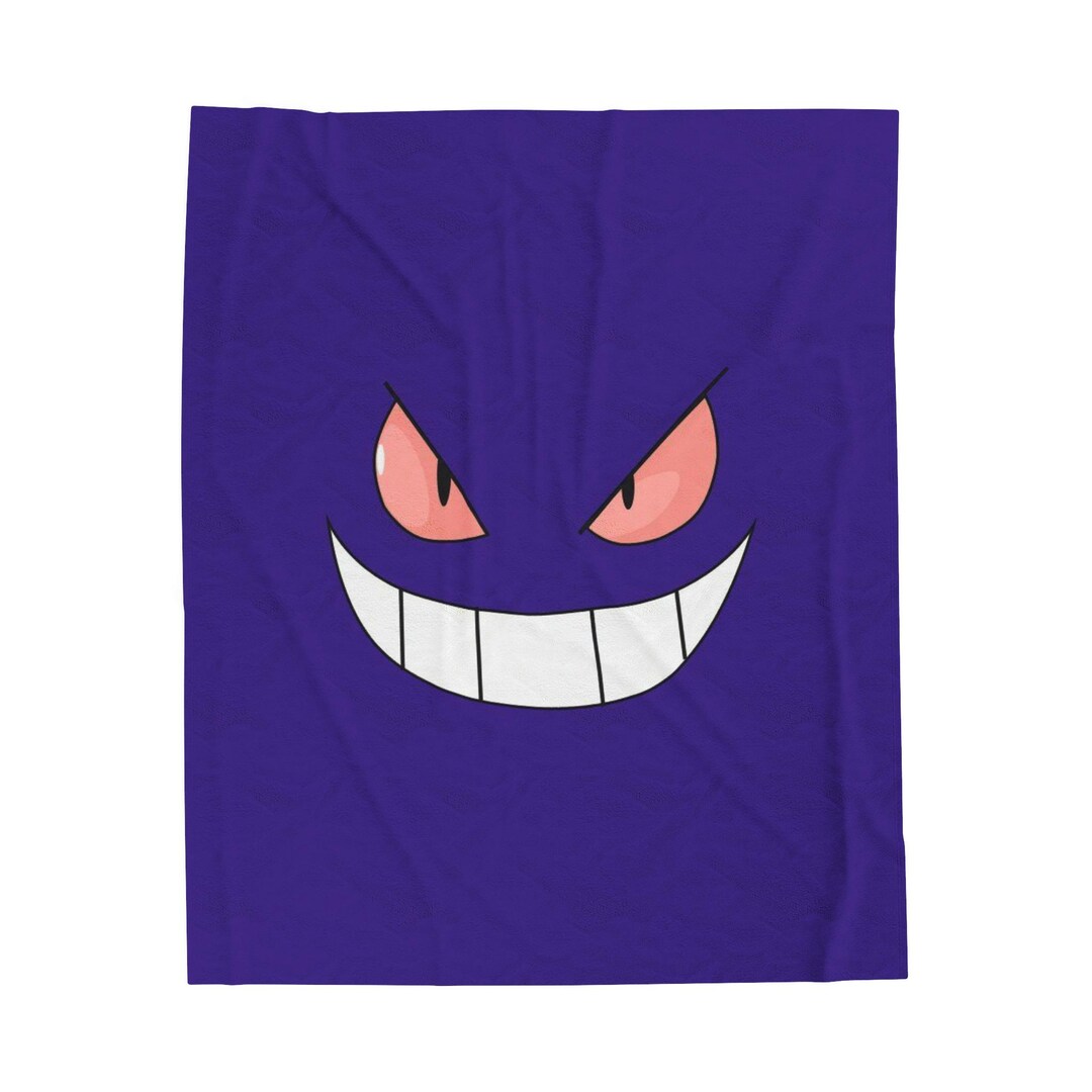 Pokémon Gengar Blanket - Etsy
