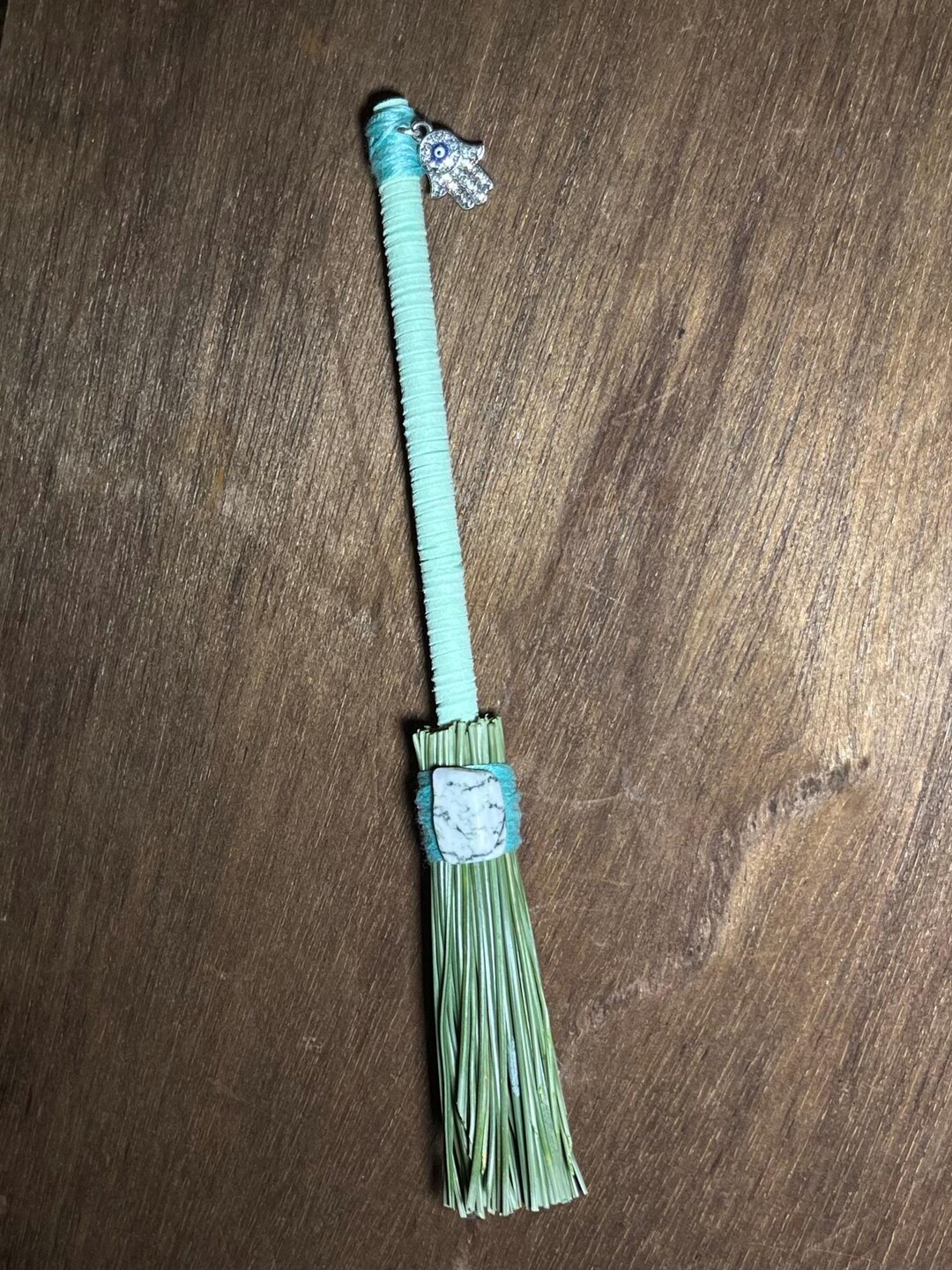 Handcrafted Mini Besom Brooms With Crystals & Charms – Lots of Options ...