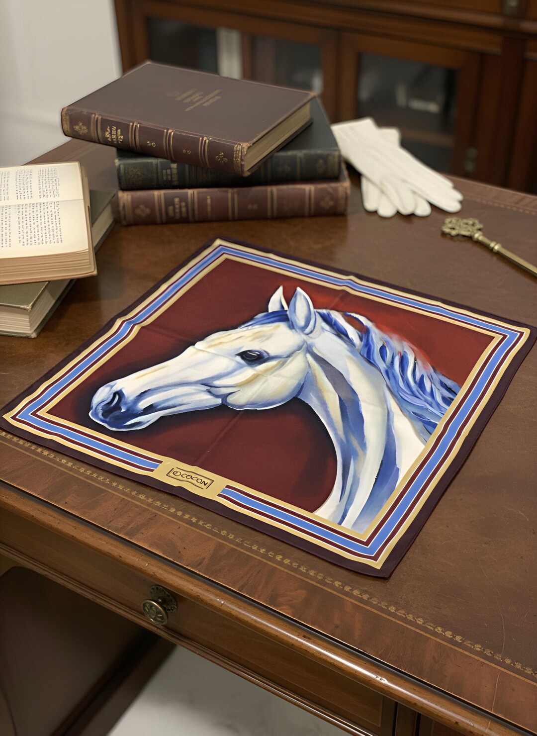 Signature Silk Scarf “majestic Spirit” – Limited to 20 Worldwide ...