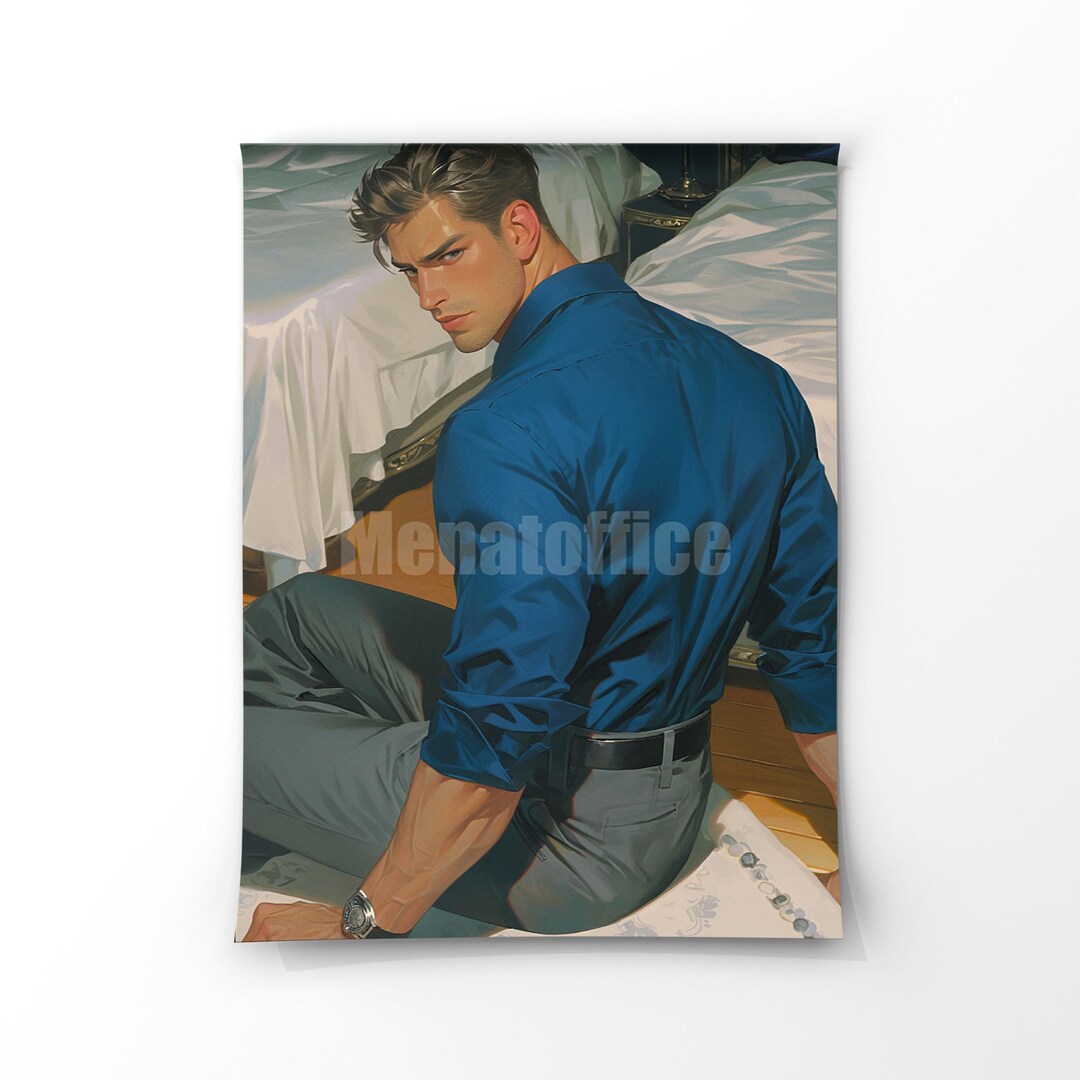 Wall Gay Poster, Printable, Home Decor, Digital Download, Gay Art ...