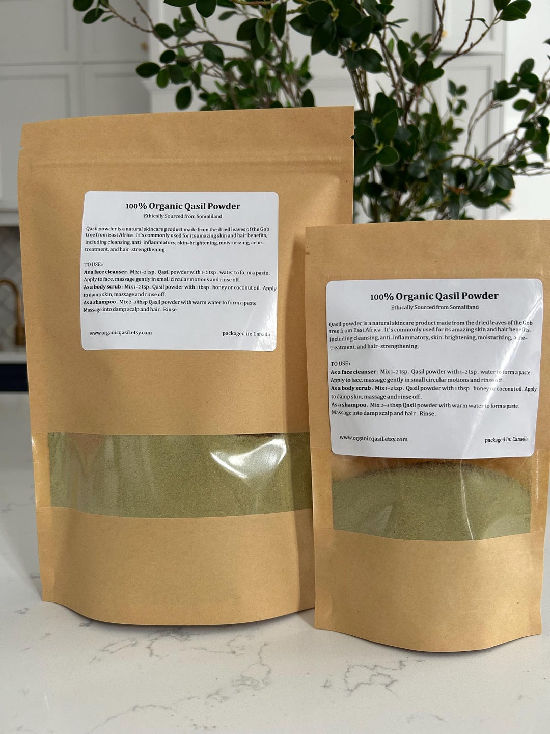 Organic Qasil Powder 225grams/ 8oz Ethically Sourced From Somaliland ...