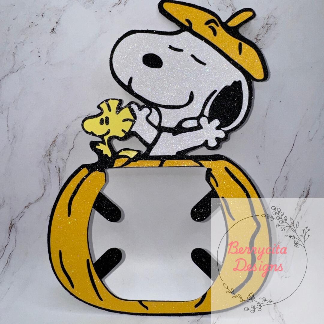 Snoopy Pumpkin Buzzball Holder With Woodstock - Etsy