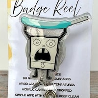 Doodle Bob Purewick - Nurse Badge Reel, RN, MD, Medical, Healthcare ...