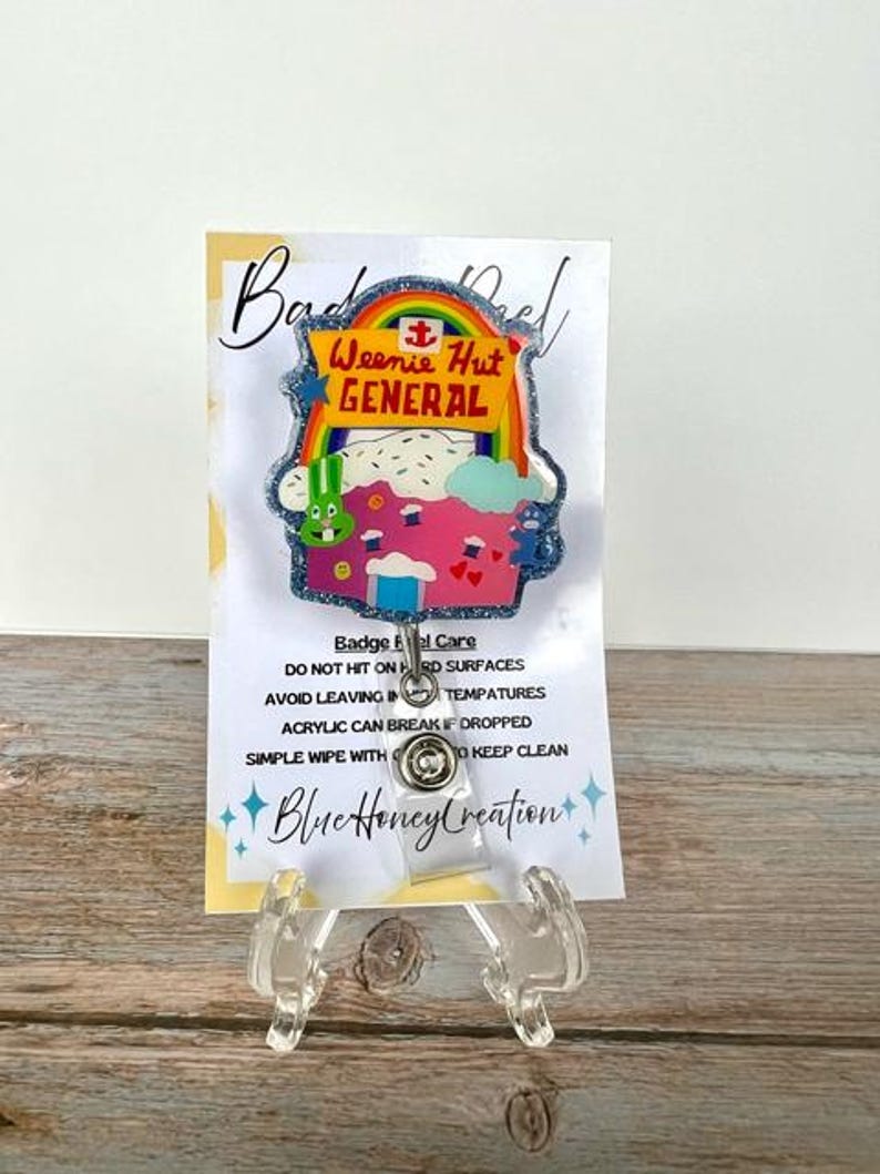 Weenie Hut General Badge Reel, Nurse Badge Reel, Cute Badge Holder ...