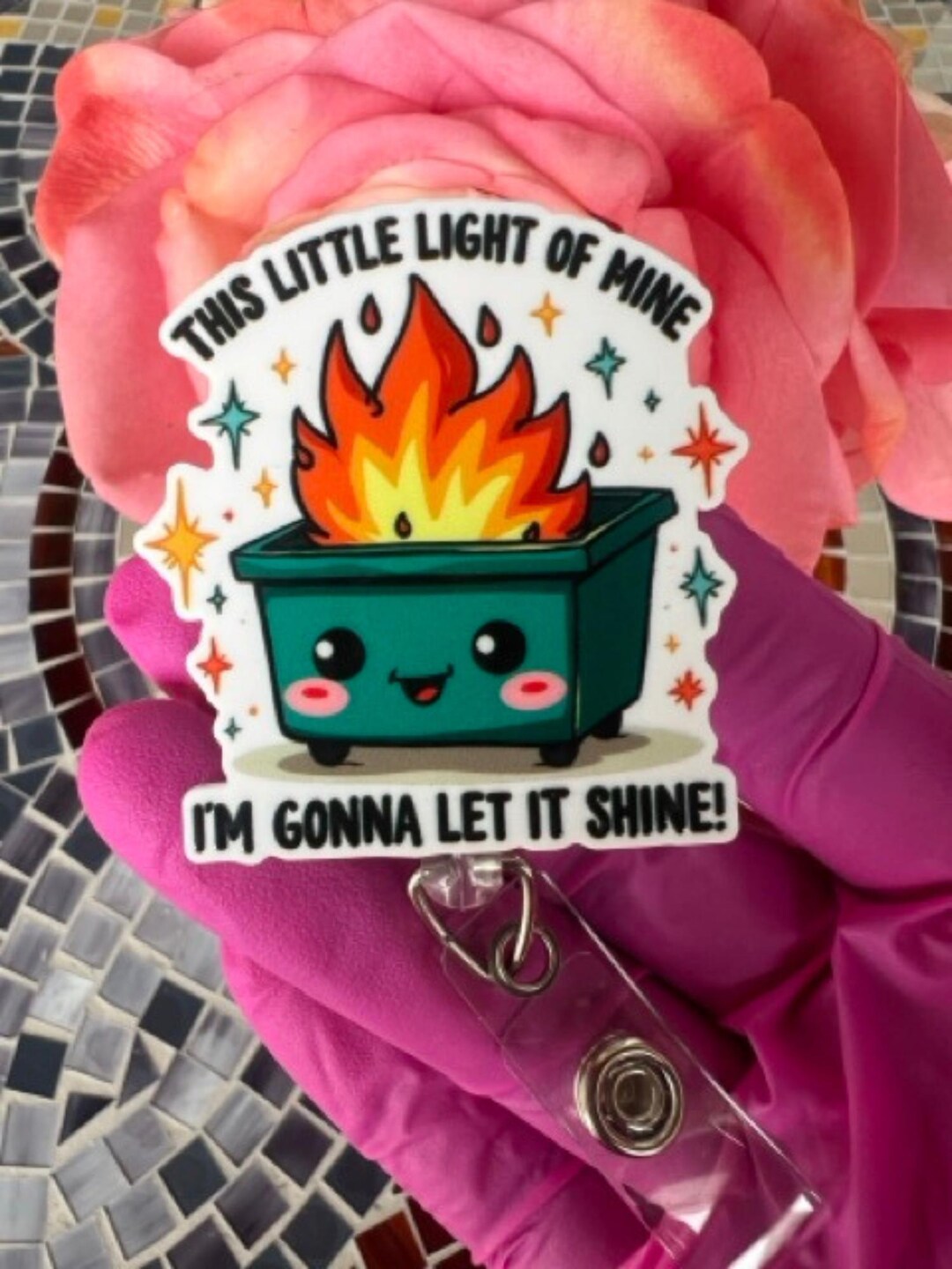 This Little Light of Mine, Badge Reel, Nurse Badge Reel, Cute Badge ...