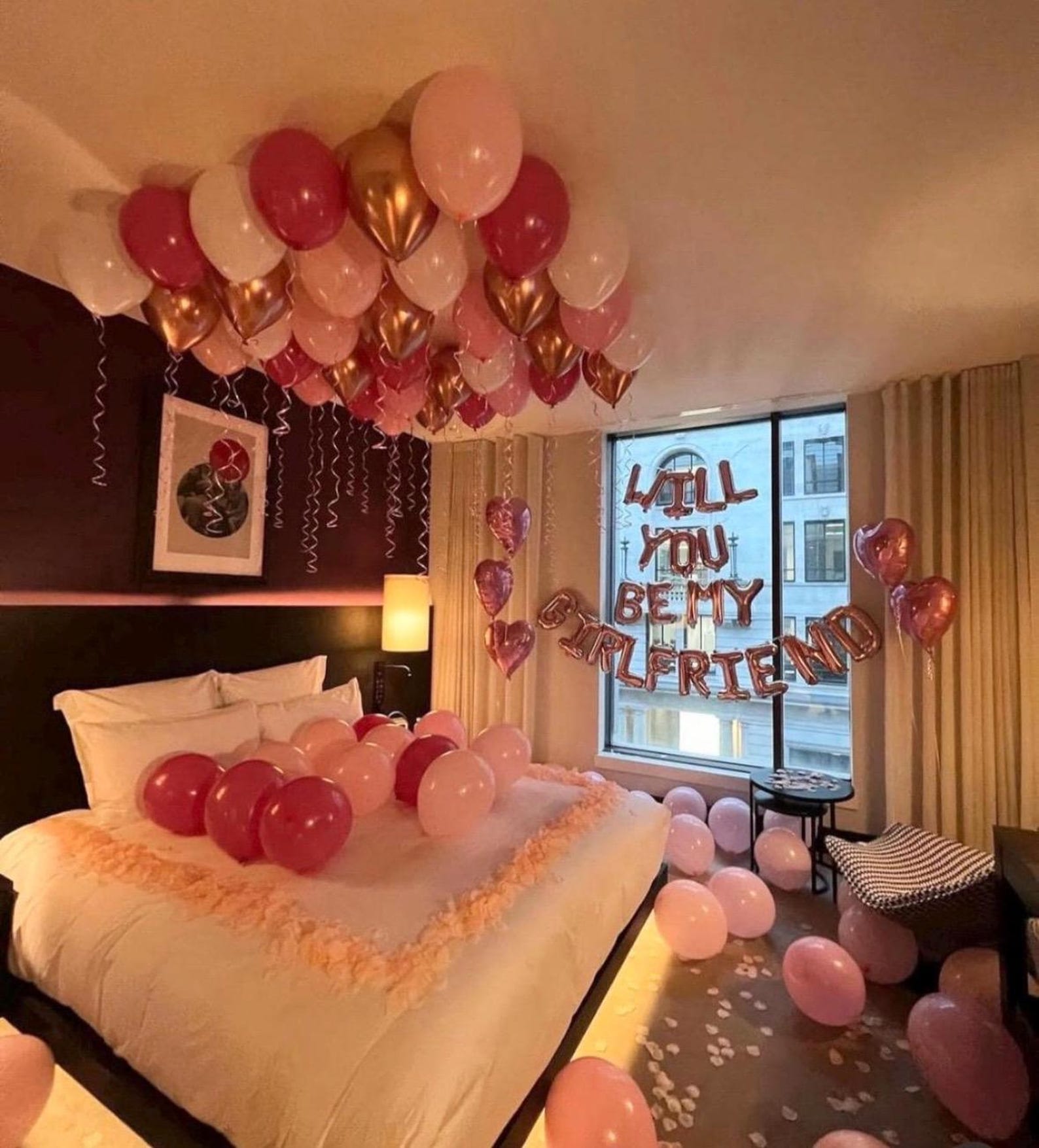 DIY Balloon Kit Romantic Hotel Room Surprise Setup Decor | Proposal ...
