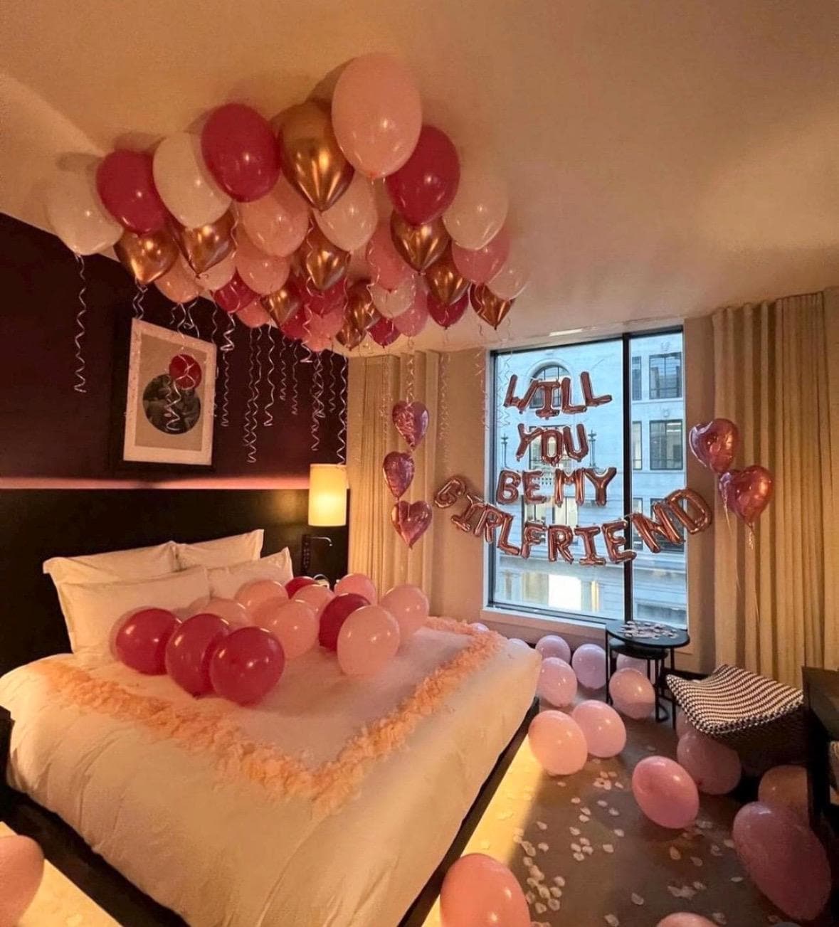DIY Balloon Kit Romantic Hotel Room Surprise Setup Decor | Proposal ...