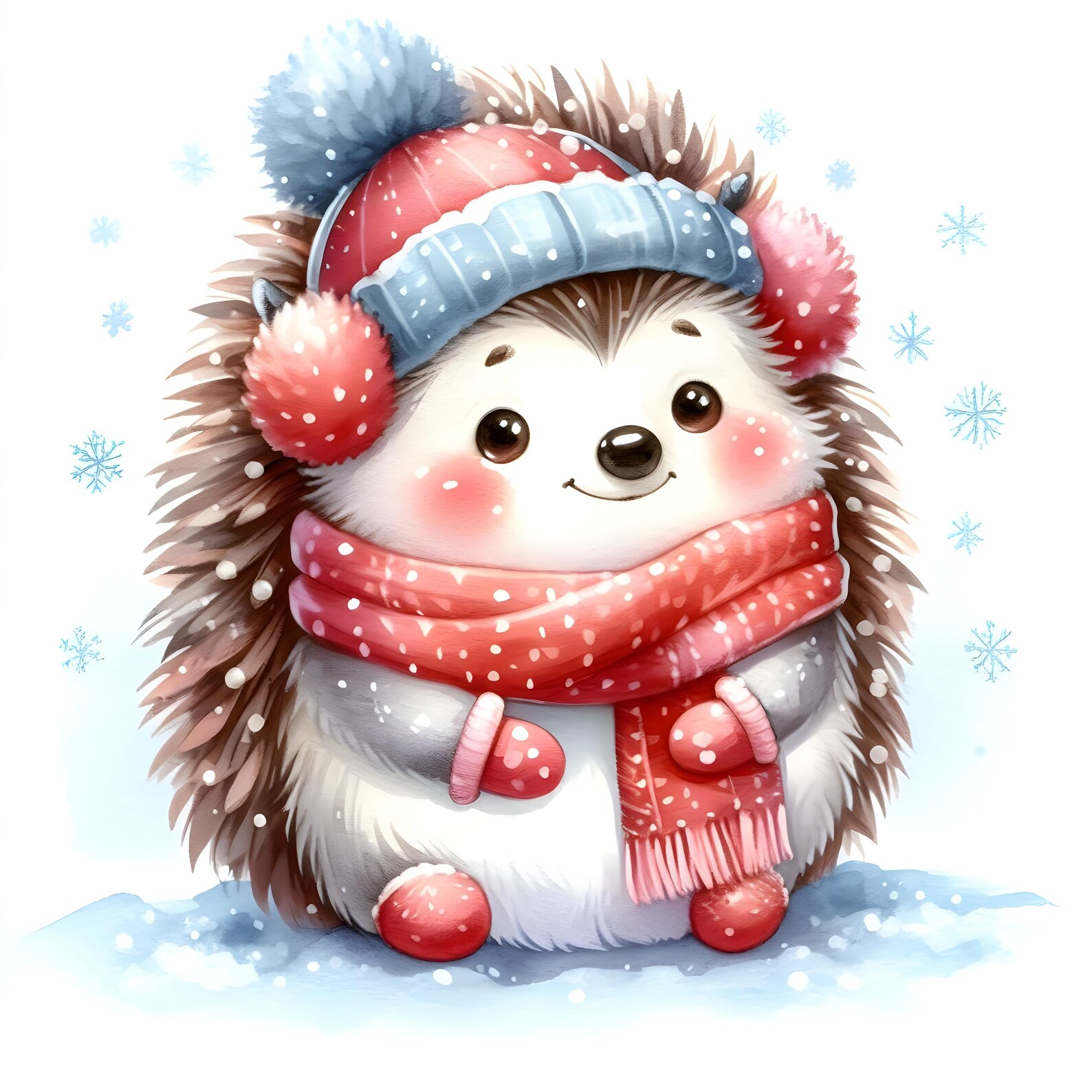 5 Hedgehog Watercolor Clipart Driving Hedgehog Cute Animals Driving Png ...