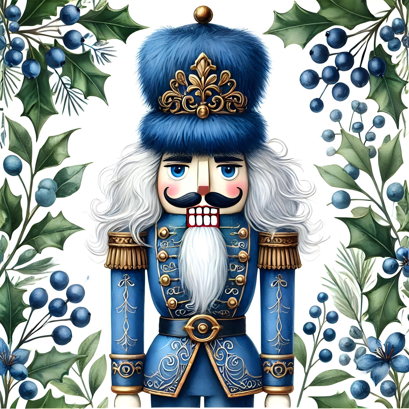 4 Nutcracker Clipart Nutcracker Soldier Blue Nutcracker Clipart - Etsy