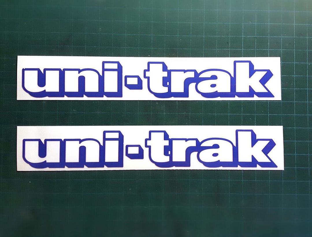 Uni-trak Kawasaki KLR 650 Swingarm Decals Kdx Klx 250 Rm Kx RM-Z ...