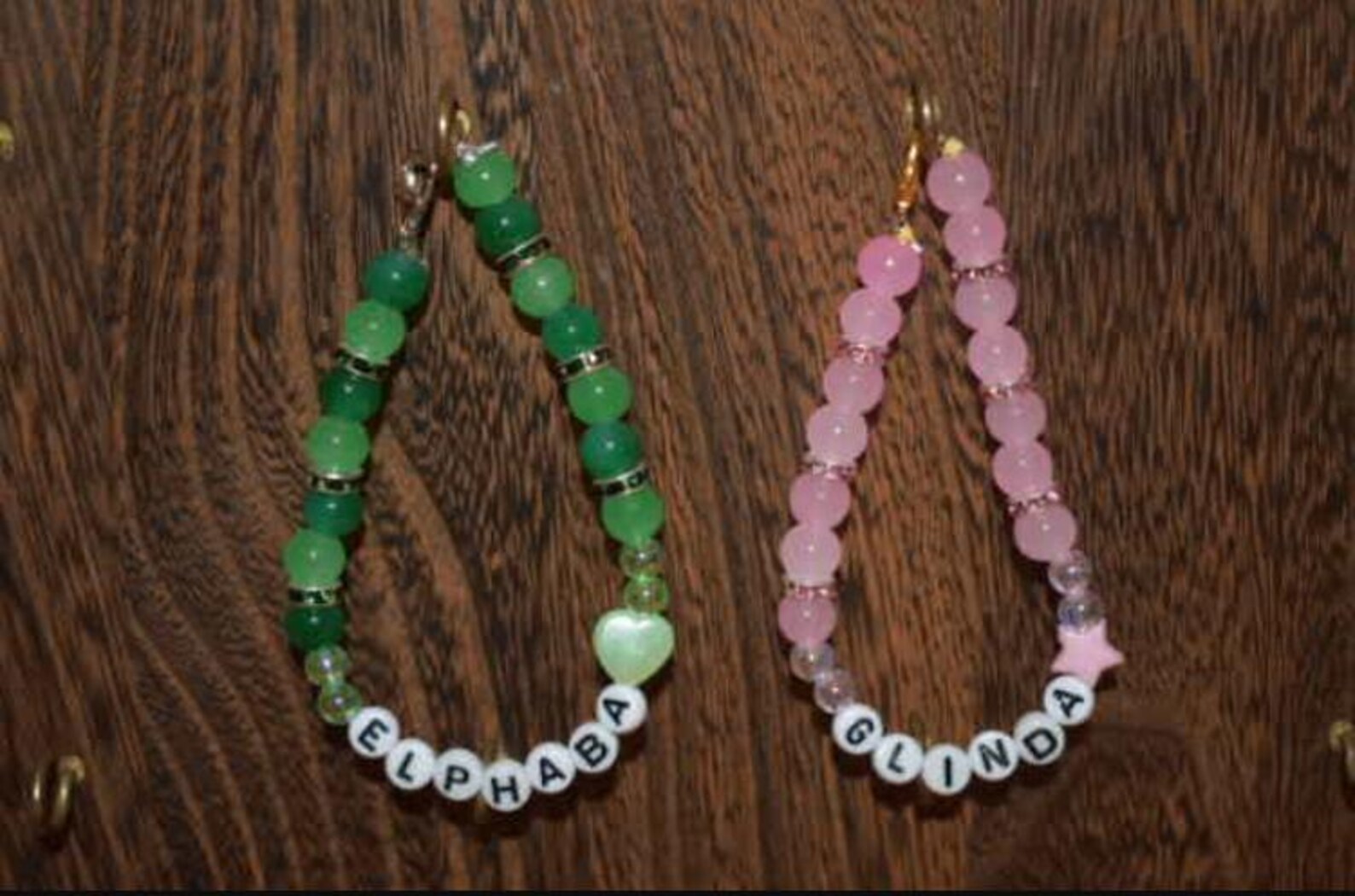 Glinda and Elphaba Matching Bracelet Set - Etsy