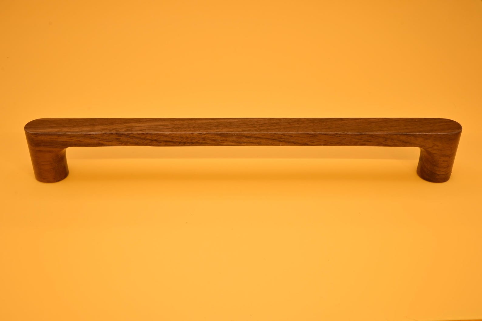 Solid Wood Drawer Pulls, Wood Cabinet Knobs Handle Pull, Walnut Drawer ...