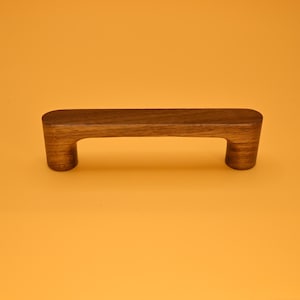 Solid Wood Drawer Pulls, Wood Cabinet Knobs Handle Pull, Walnut Drawer Knobs Pulls, Minimalism ...
