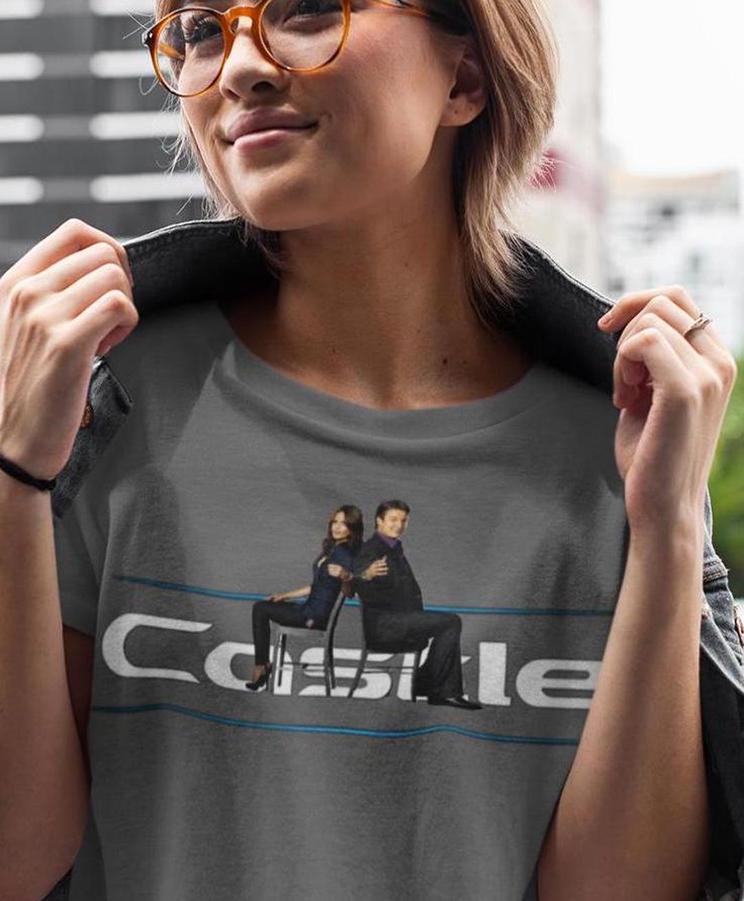 Fun Castle TV Show Tee Unisex Jersey Short Sleeve Tshirt With Kate ...