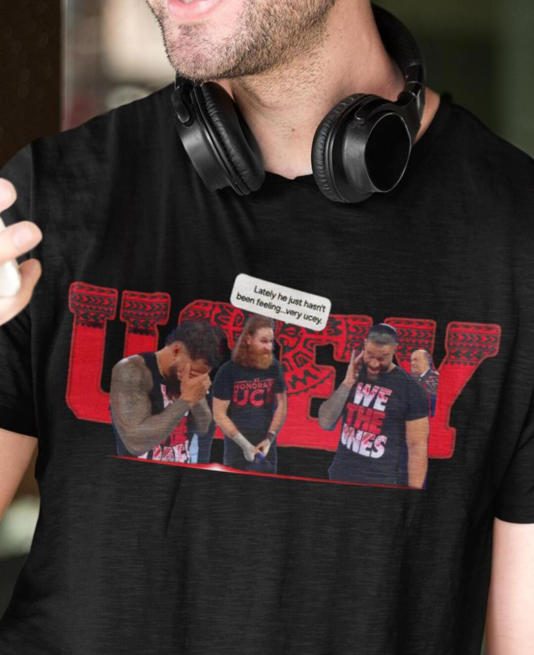 Pro Wrestling Bloodline Faction Unisex Tee, Sami Zayn, Roman Reigns ...