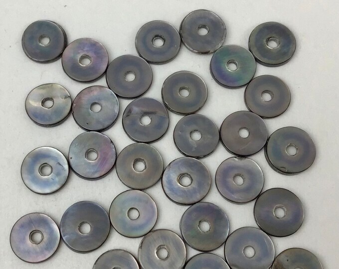 Vintage Shell Button Blanks 30 Pieces - Etsy