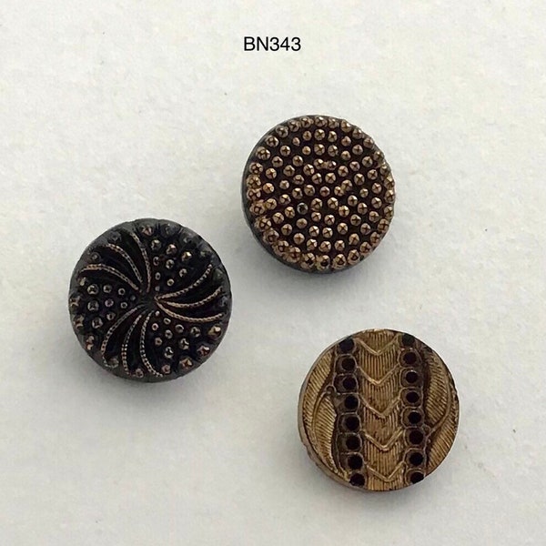 Czech Glass Buttons - Etsy