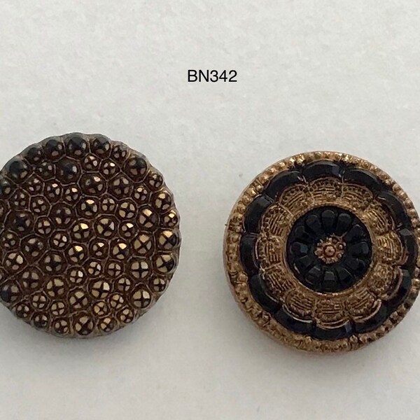 Czech Glass Buttons - Etsy