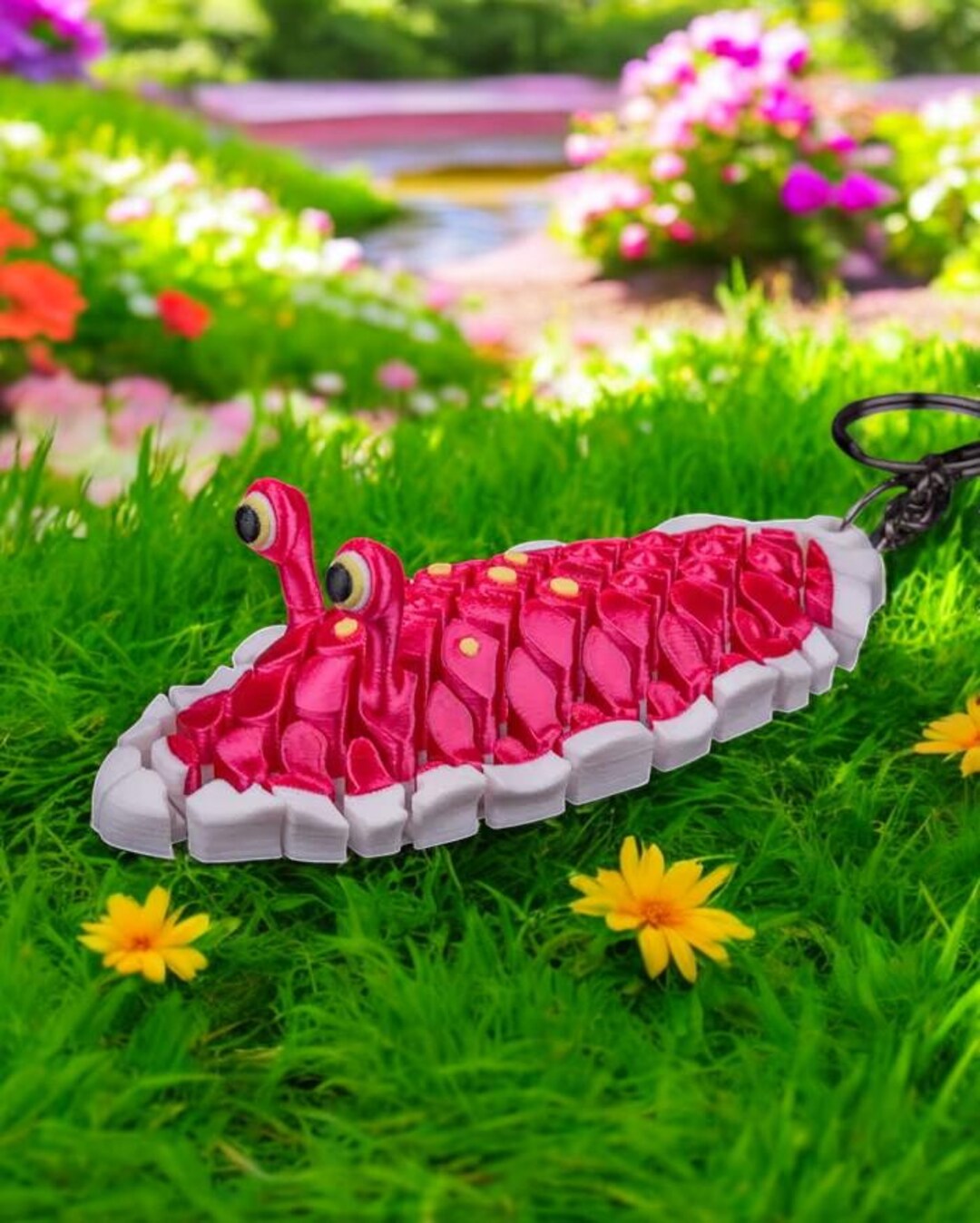 Doug the Sea Slug – Articulated Ocean Keychain Toy - Etsy