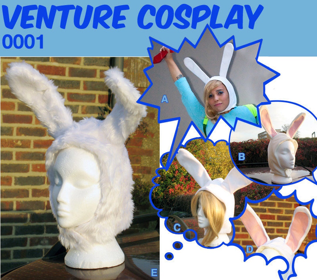 Adventure Time Fionna Hat Printable Sewing Pattern Tutorial, Animal ...