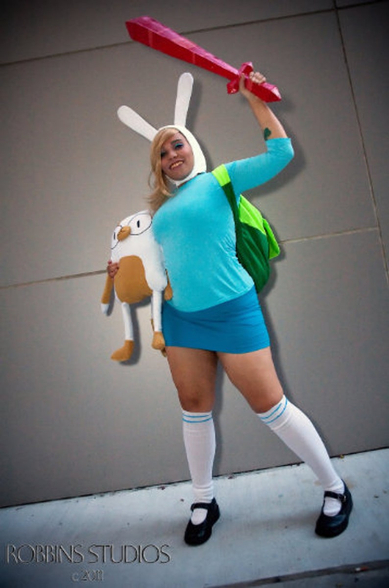 Bunny Hood Sewing Pattern: Fionna Adventure Time Cosplay (PDF Tutorial ...