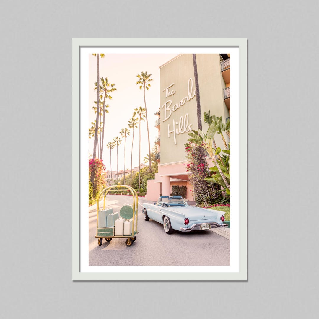 Digital Download Beverly Hills Wall Art , Beverly Hills Print , Beverly ...