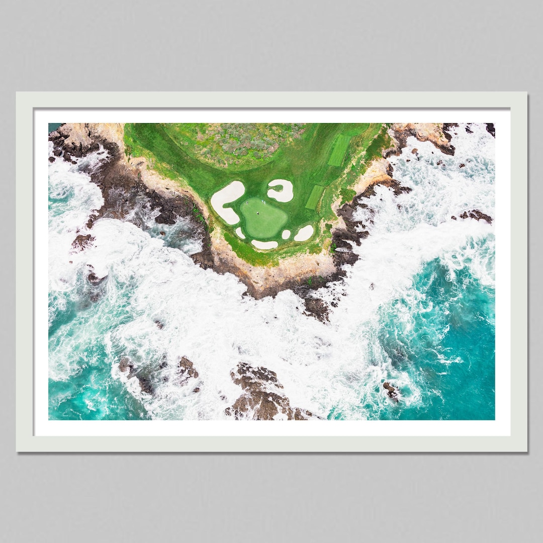 Digital Download - Pebble Beach Wall Art , Pebble Beach Print , Pebble ...