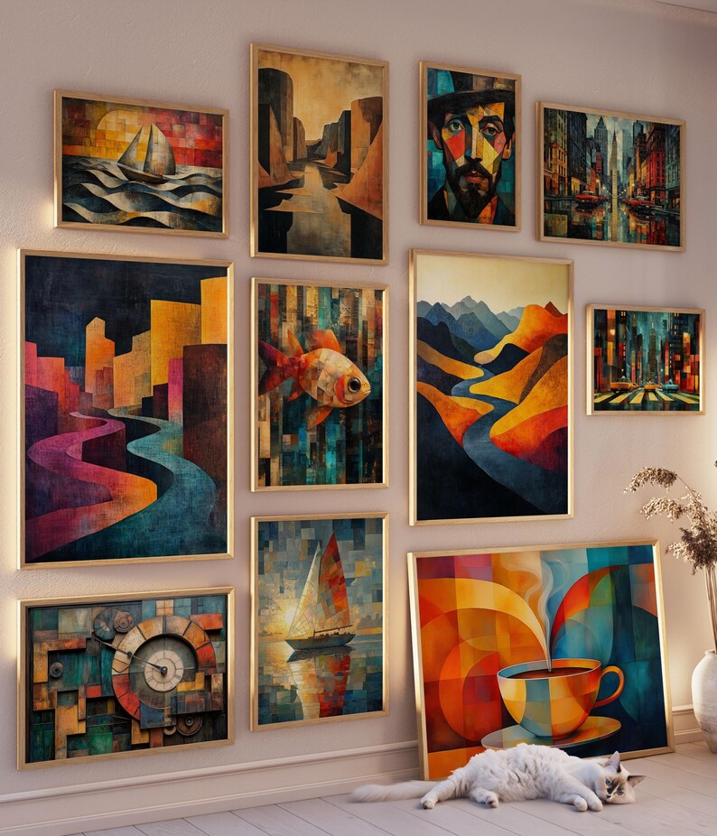 1000+ Cubism Wall Art Bundle, Modern and Artistic Printable Art Prints ...