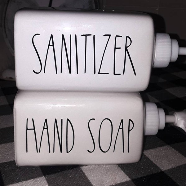 Hand Sanitizer Decal - Etsy