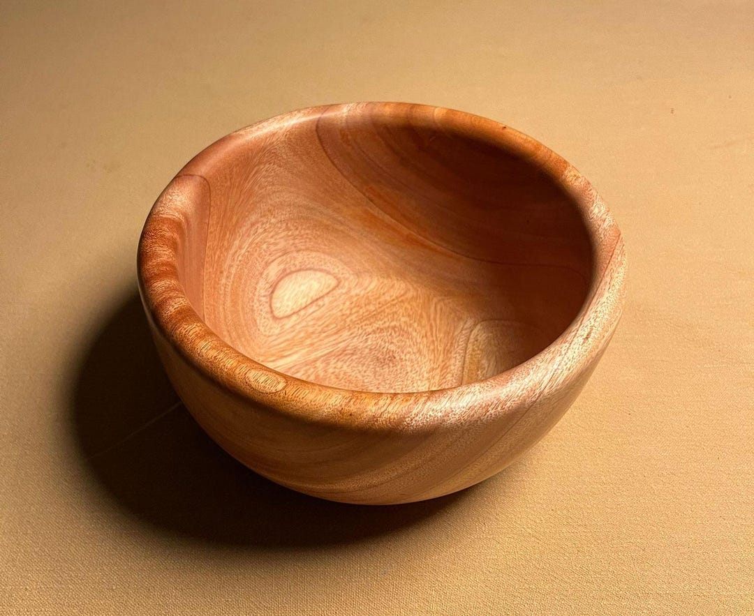 Egyptian Wooden Deep Bowl - Etsy