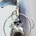 Pigs Flying Through Hoops Earrings With Bead Color Choice - Etsy