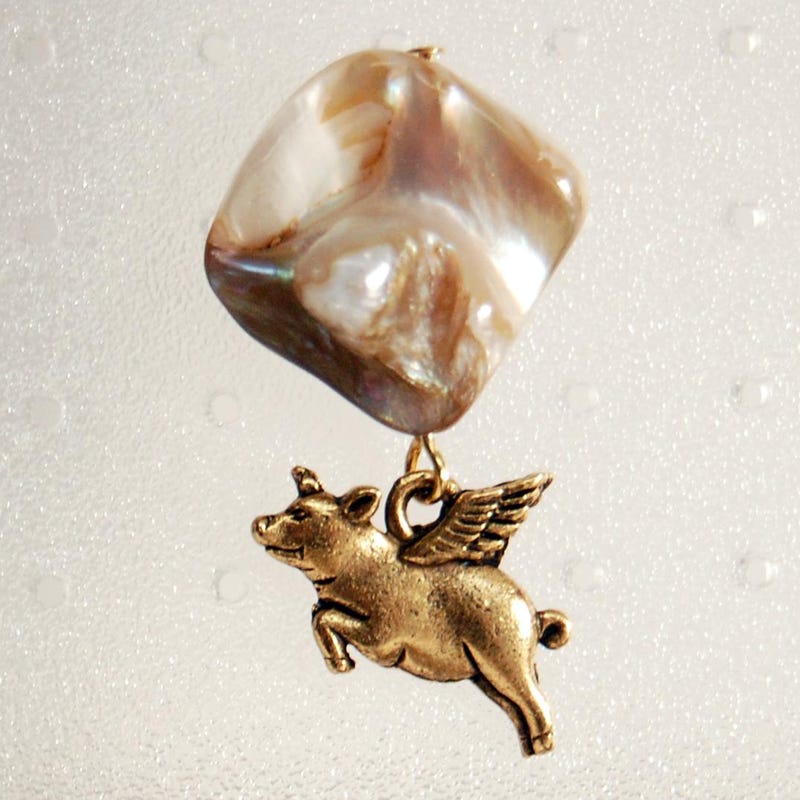 Pig Lapel Pin - Etsy