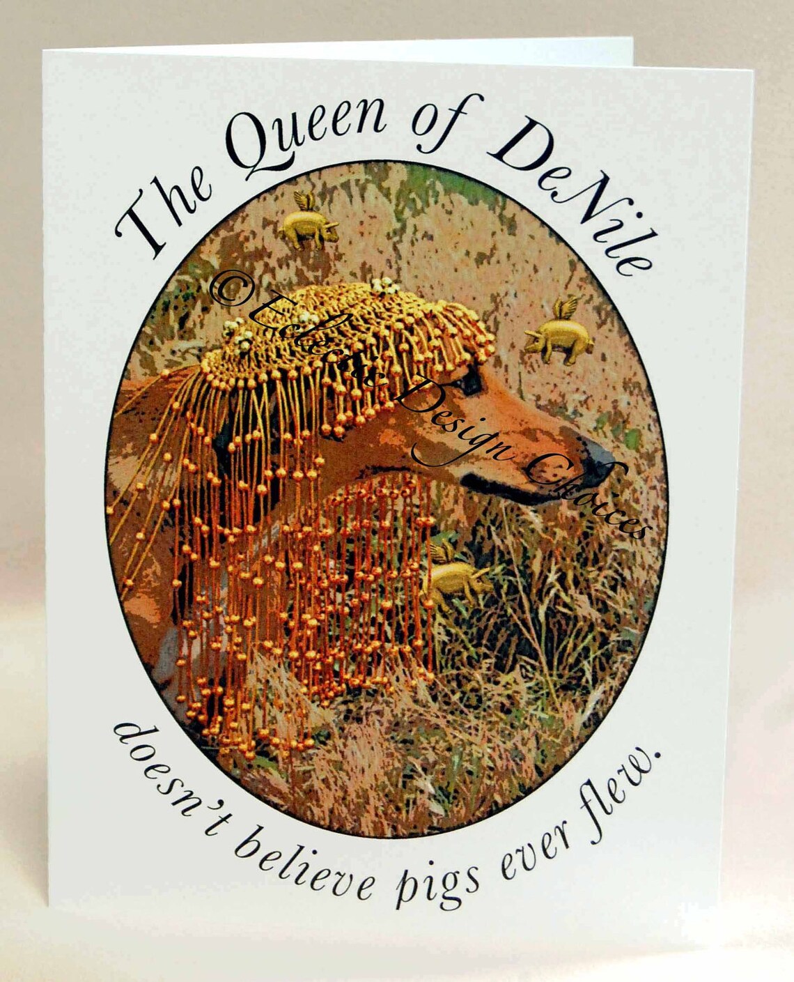 Humorous Flying Pig Retirement Card Funny Flying Pig Card | Etsy