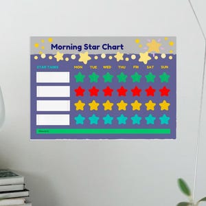 Printable Morning Routine Chart for Preschoolers – Instant Download! - Etsy