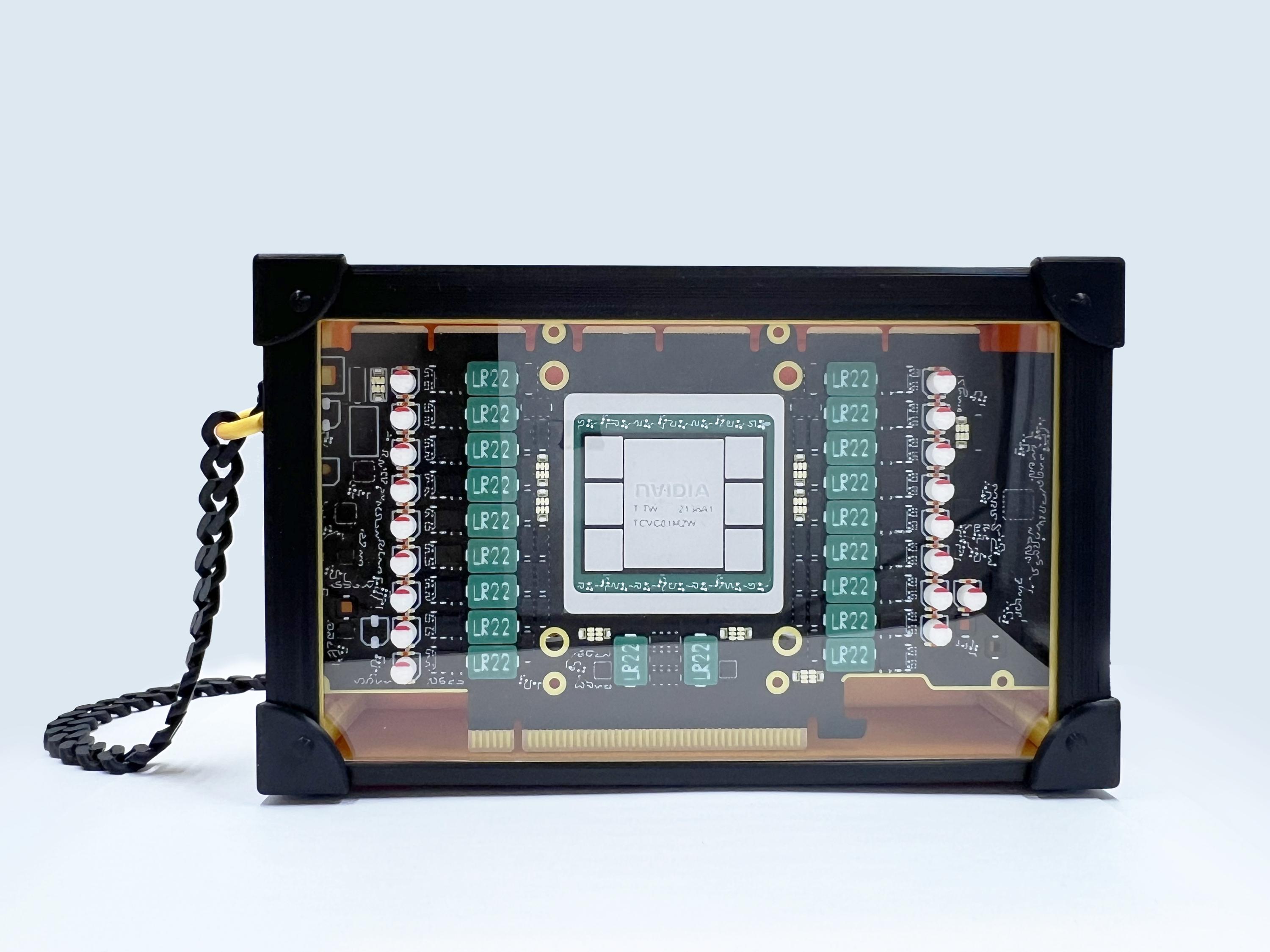 3D Printed NVIDIA A100 Gpu-inspired Backpack | Geek Fashion | Tech ...