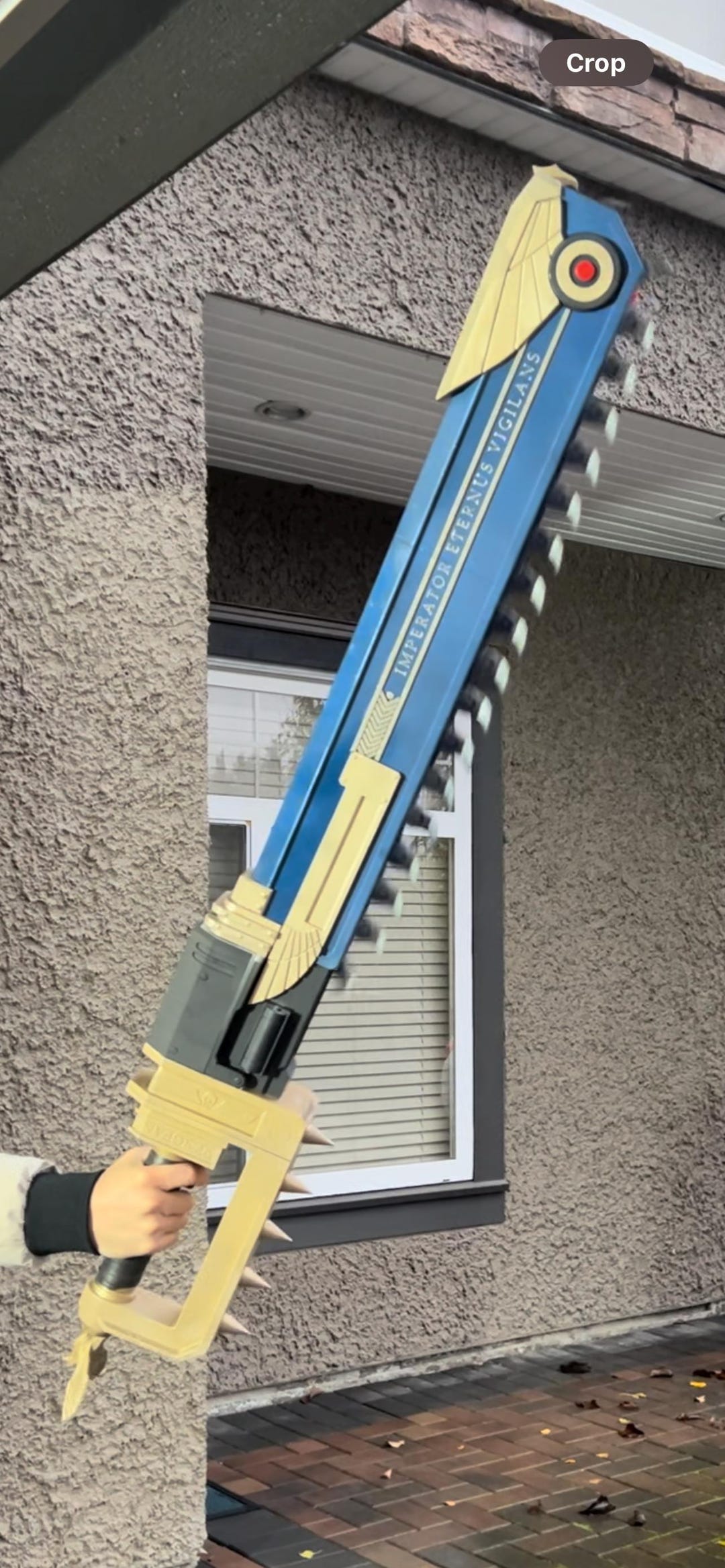 Moveable Sci-fi Chainsword | Handcrafted Display & Cosplay Prop - Etsy