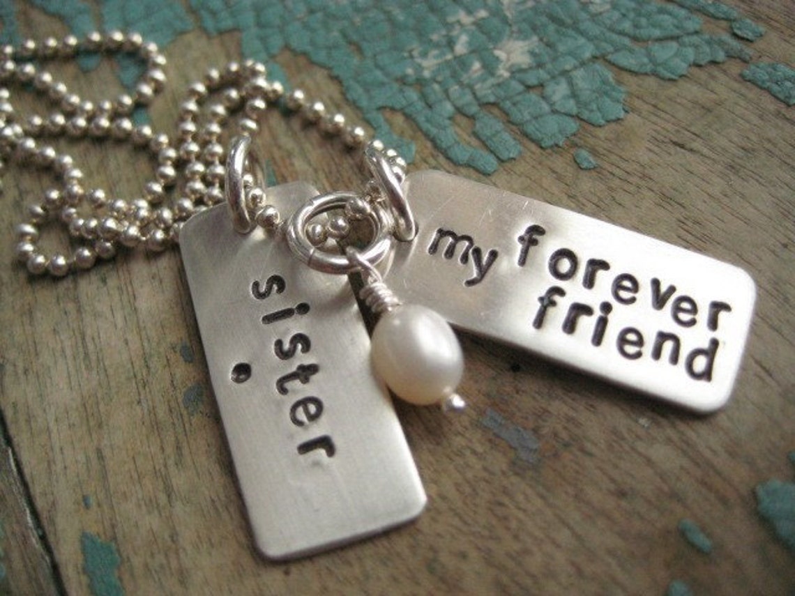 Personalized Jewelry Sterling Silver 'forever | Etsy