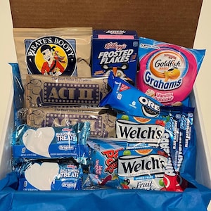Out of the Blue Snack Box College Care Package for Him for Her ...
