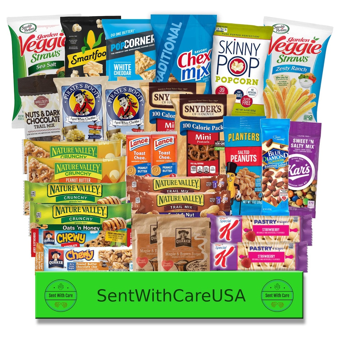 Healthy Snack Box | Healthy Gift Box for Kids | College Care Package ...